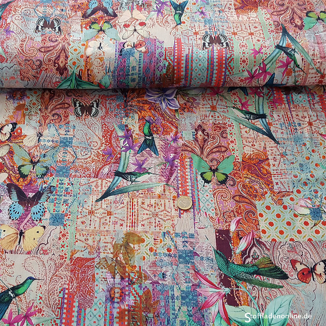 Hilco Viskose Gewebe “Ontario" | Stoffladen Sommerstoffe 2016